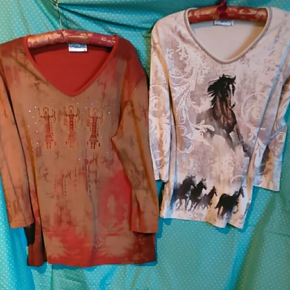 CACTUS BAY APPAREL | Tops | 2 Cactus Bay Apparel Shirts | Poshmark